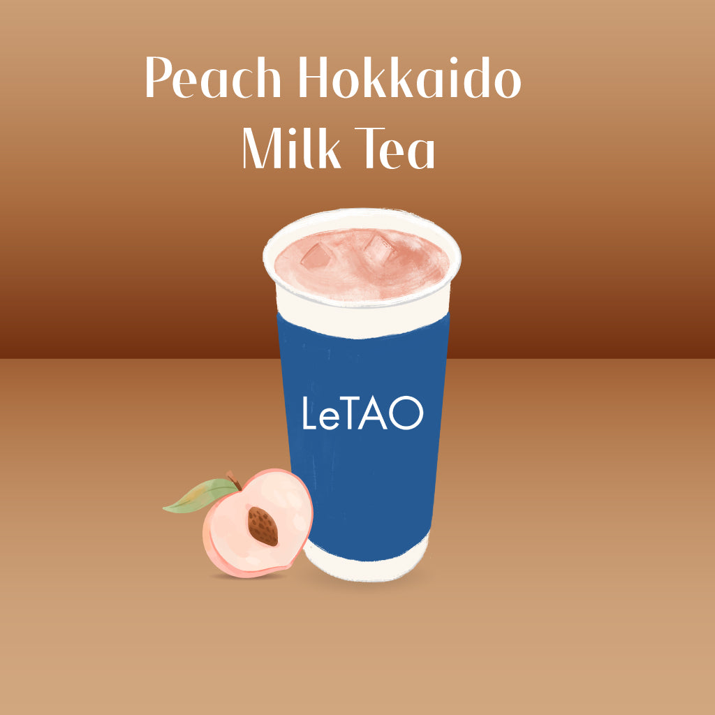 PEACH HOKKAIDO MILK TEA – LeTAO