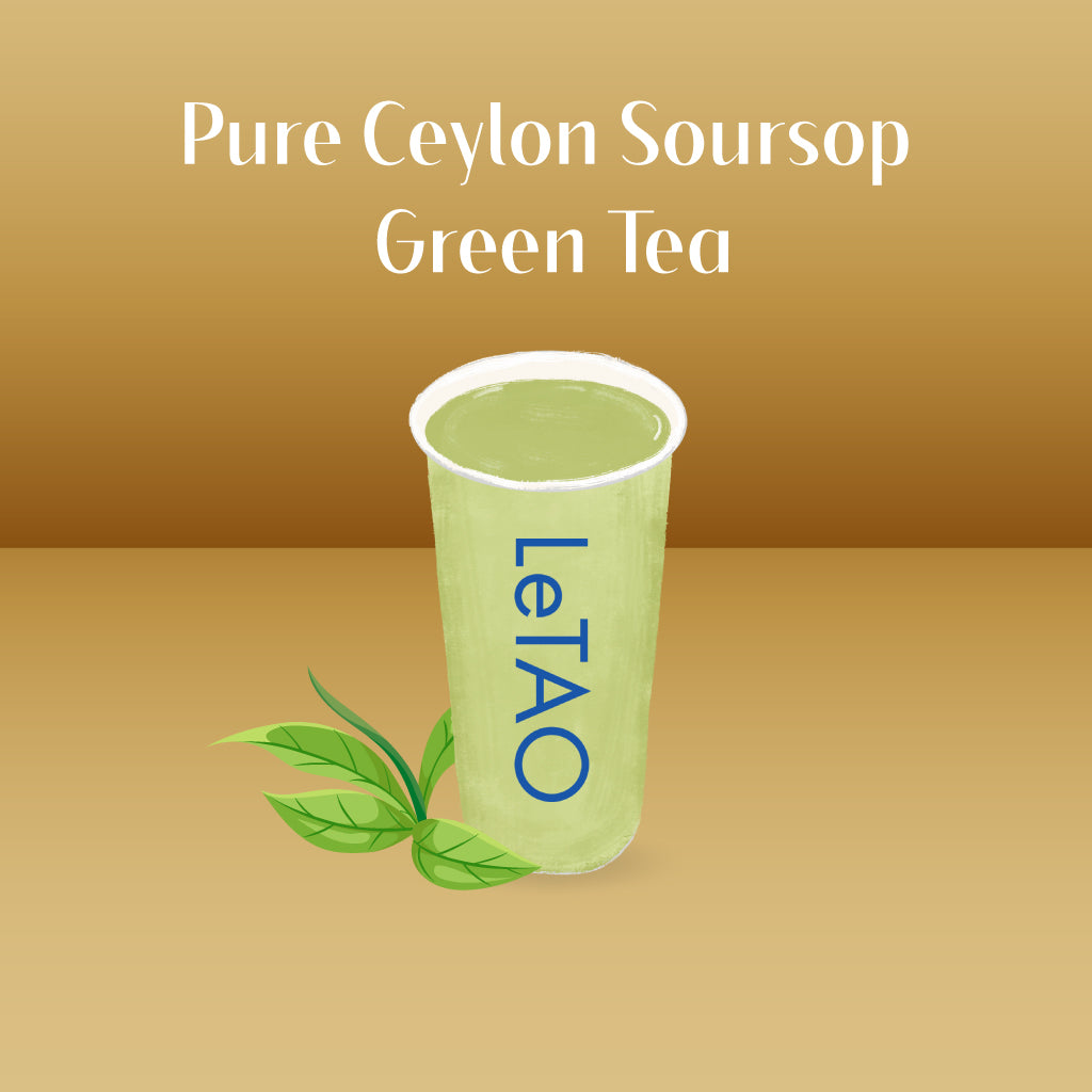PURE CEYLON SOURSOP GREEN TEA – LeTAO